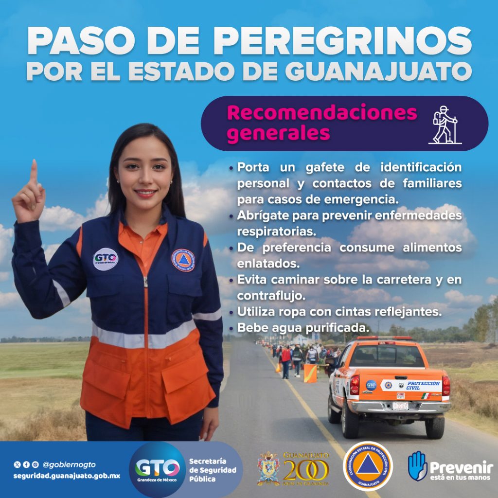 Peregrinos-redes-rec-generales 2024 – Secretaría de Seguridad y Paz del Estado de Guanajuato